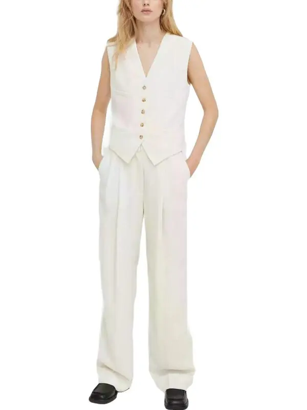 Day Birger Et Mikkelsen Button Detailed Waistcoat - White