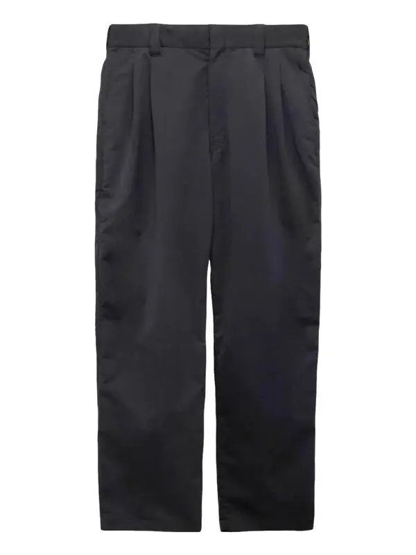 Nanamica Alphadry Club Pleated Trousers - Blue