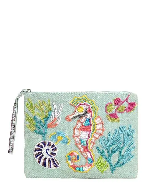 Yumi Kim Under The Sea Beaded Wristlet - Blue
