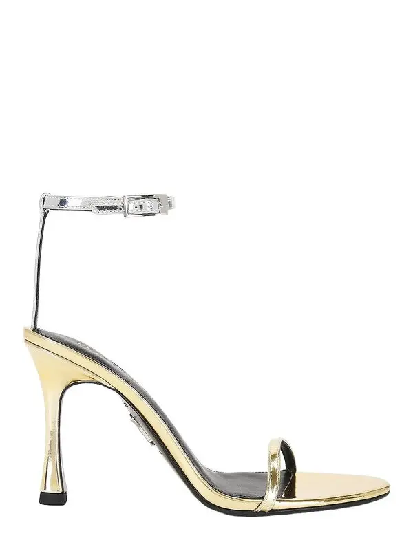 Retrofete Fowla Sandal - Silver & Gold