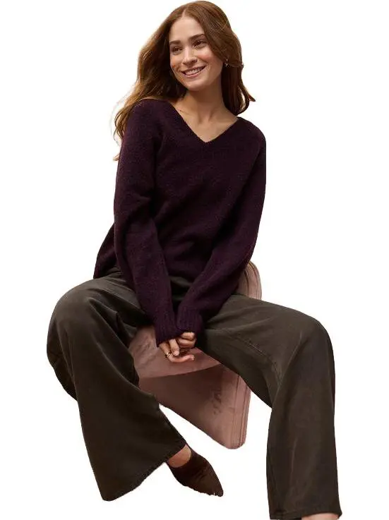 Splendid Melina Wool Blend Sweater - Natural