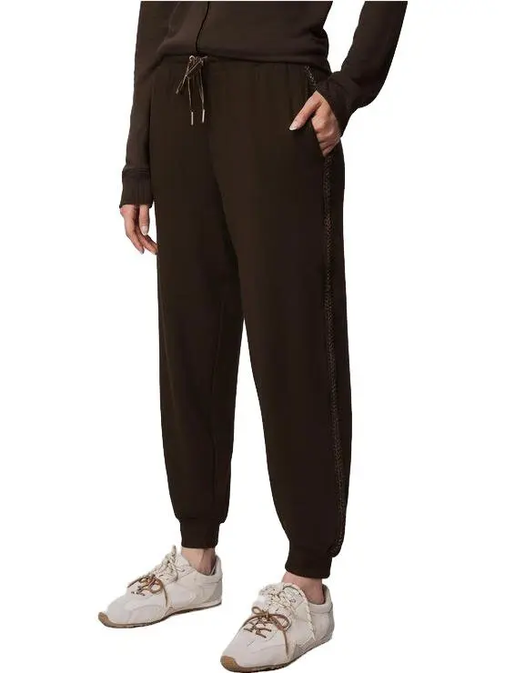 Splendid Supersoft Trim Jogger - Chocolate