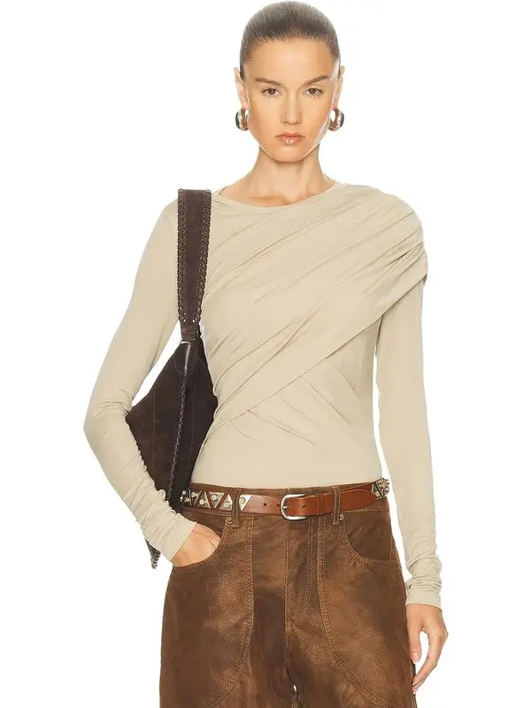 Isabel Marant Dressi Top - Sand