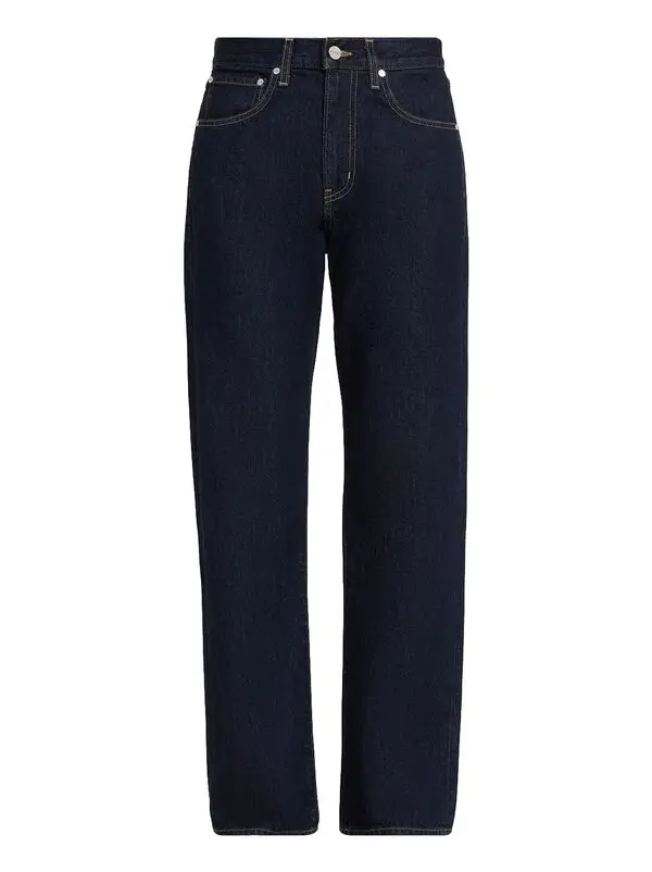 TWP Kent St Straight-leg Jeans - Indigo Resin