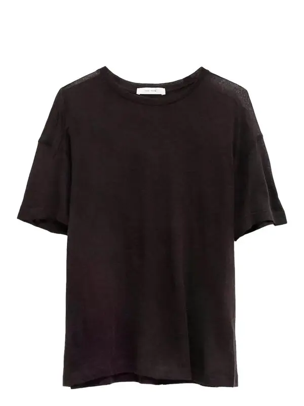 THE ROW Lila Short-sleeve Top - Brown