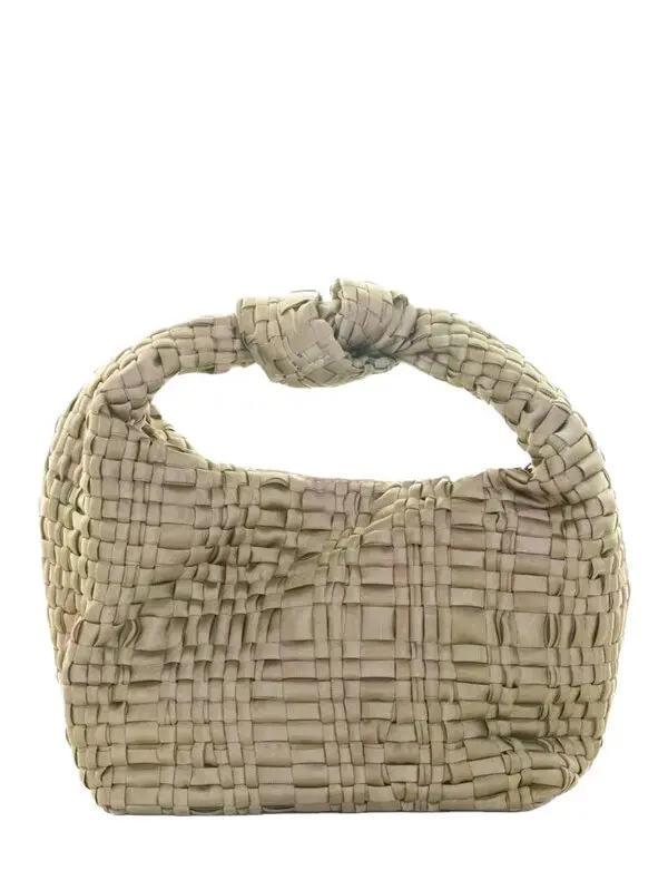 Maria La Rosa Mini Datolite Woven-texture Shoulder Bag - Neutrals