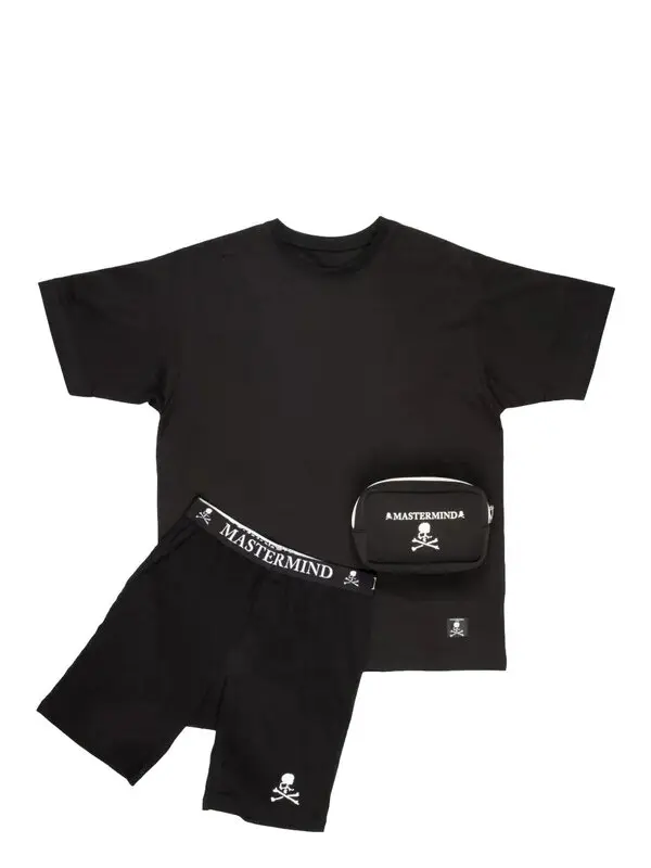 MASTERMIND WORLD Logo Trunks Set - Black