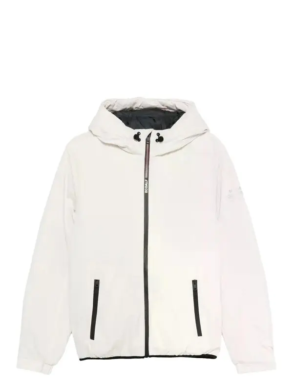 ECOALF Hooded Zip Jacket - White