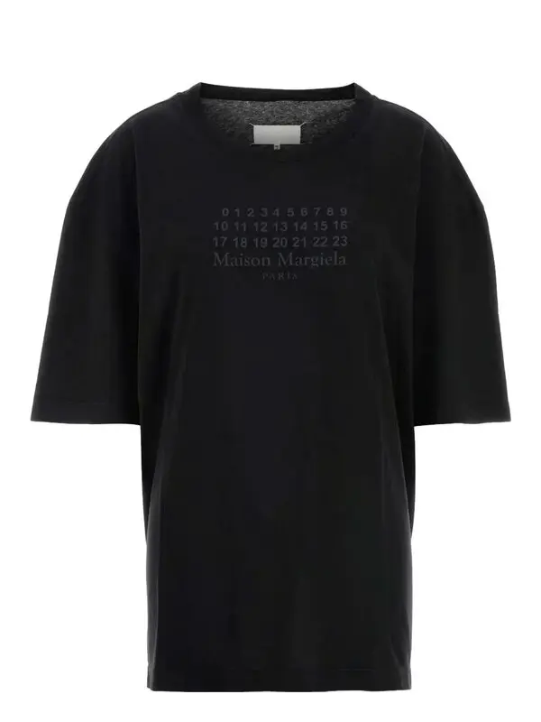 MAISON MARGIELA Logo T-shirt - Black