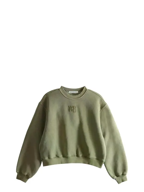 Alexander Wang Embossed Sweatshirt - Green