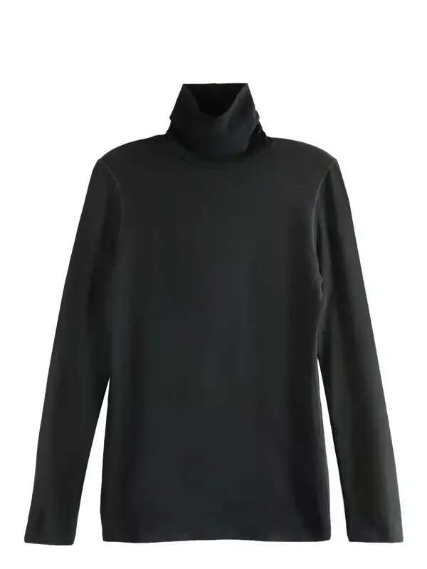 AMOMENTO Long-sleeve Top - Black