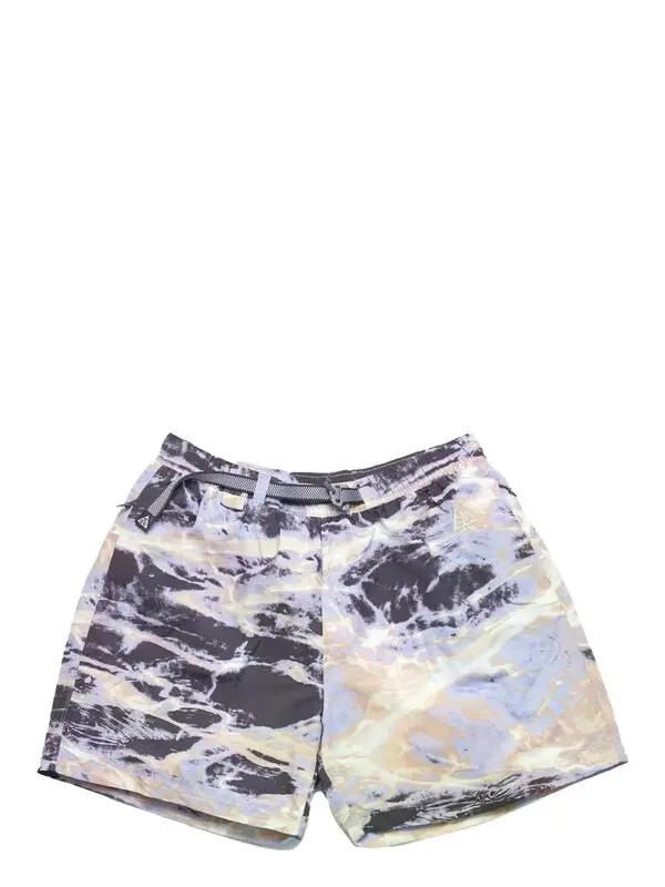 Nike Abstract-pattern Performance Shorts - Purple