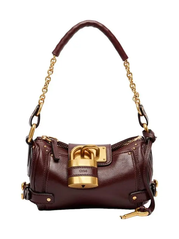 Chloé Paddington Small Leather Shoulder Bag - Brown