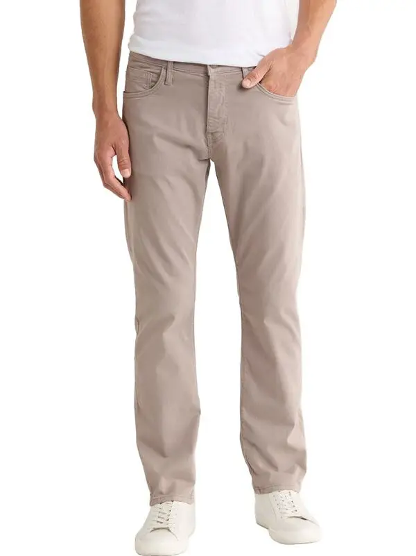 MAVI Zach Straight Leg Twill Pants - Porcelain Twill