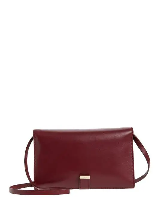 TOM FORD Foldover Organizer On A Strap - 1r008 Ruby Red