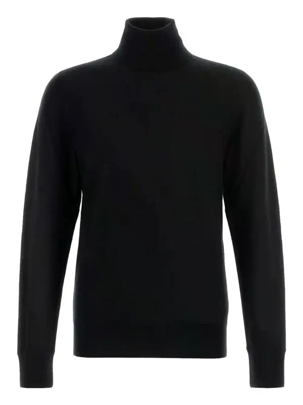 THE ROW Bjorn Cashmere Sweater - Black
