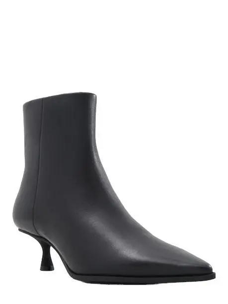 Aldo Emmalie Pointed Toe Kitten Heel Bootie - Black