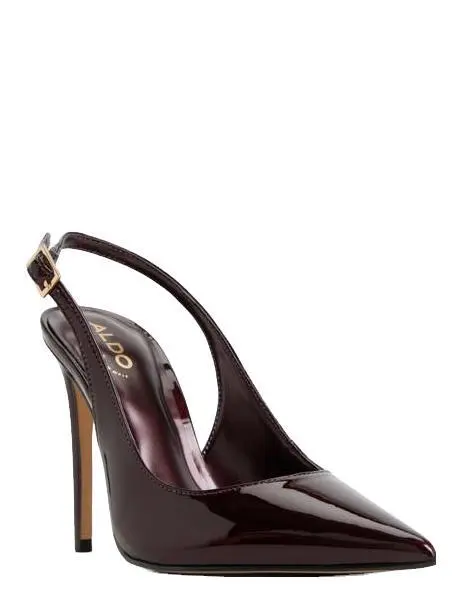 Aldo Stessysling Pointed Toe Pumps - Dark Brown