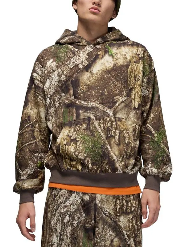JORDAN Brooklyn Fleece Realtree Hoodie - Medium Olive/sail