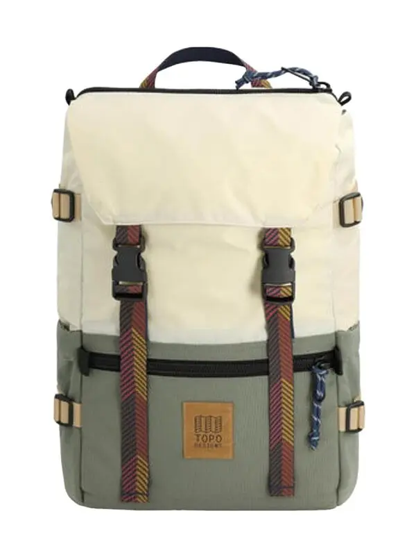 TOPO DESIGNS Rover Pack Classic - Bone White/beetle