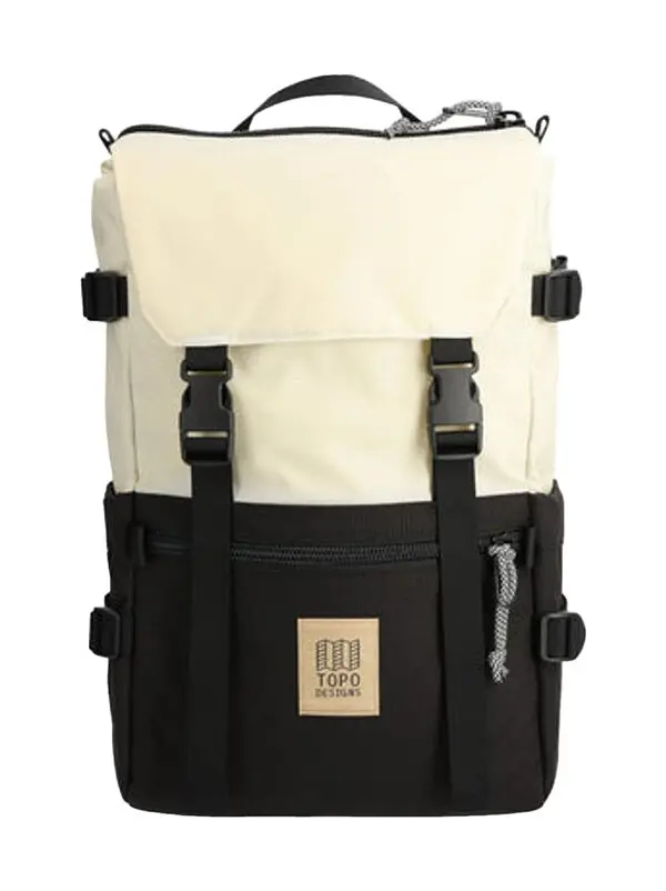 TOPO DESIGNS Rover Pack Classic - Bone White/black