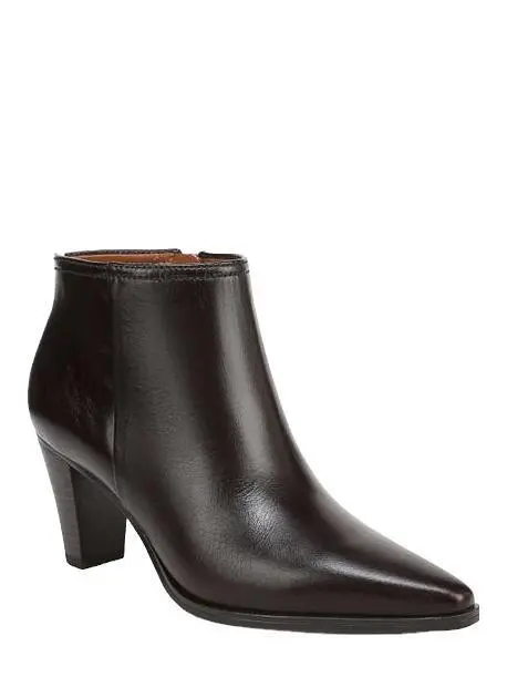 Franco Sarto Josiah Pointed Toe Bootie - Dark Brown