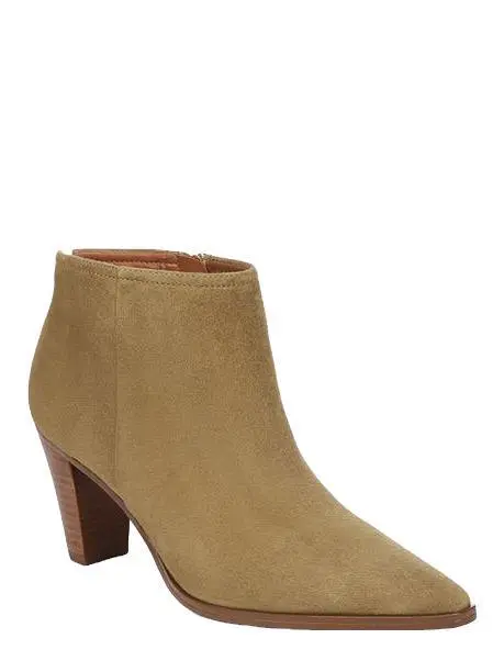 Franco Sarto Josiah Pointed Toe Bootie - Moss Green