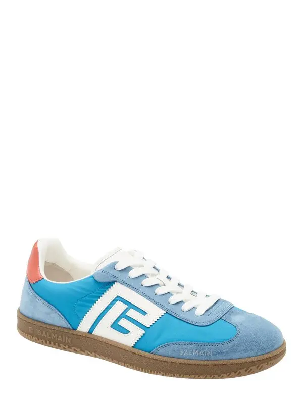 Balmain Swan Low-top Sneakers - 6bs Blue