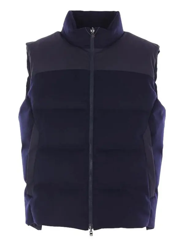 Sease Reversible Padded Gilet - Blue