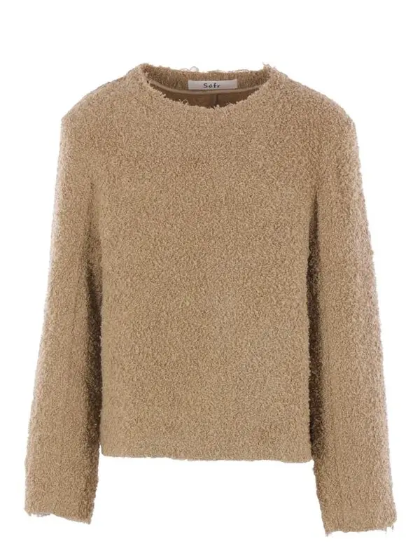 Séfr Dignantus Pullover - Tussah Slubby Beige