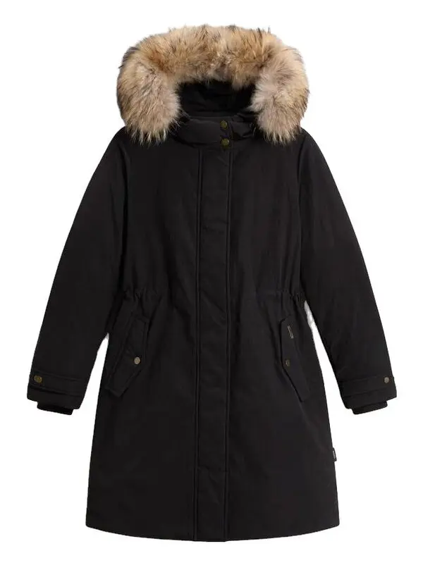 Woolrich Grace Fur Parka - Black