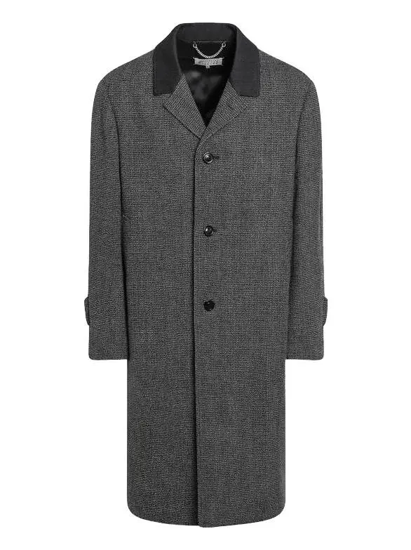 MAISON MARGIELA Single-breasted Coat - Blue