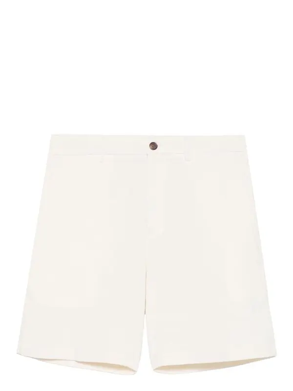 Theory Elasticated Waistband Shorts - Eggshell
