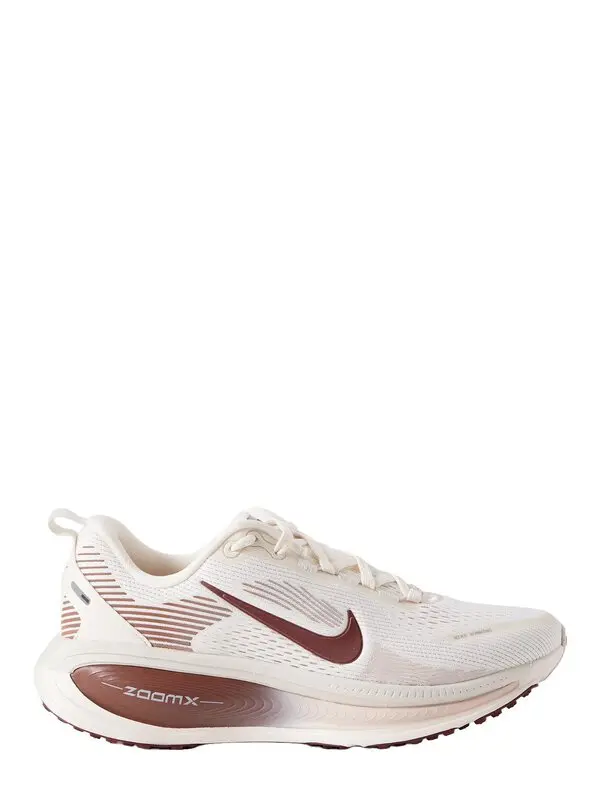 Nike Leather And Rubber-trimmed Mesh Sneakers - Pink