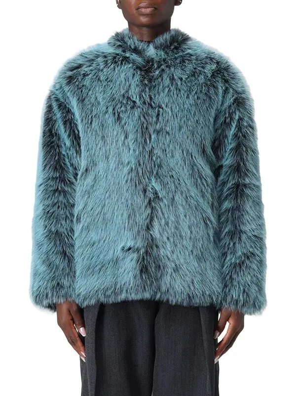 Patrizia Pepe Fur Coat - Green