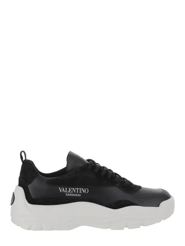 Valentino Garavani Lace-up Sneakers - Black