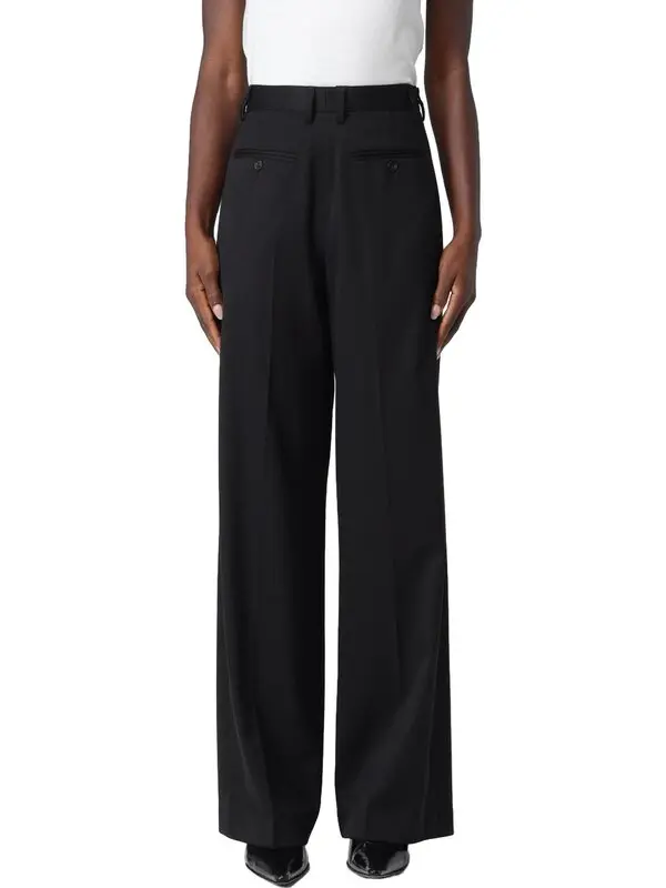 MAISON MARGIELA Tailored Wide Leg Trousers - Grey