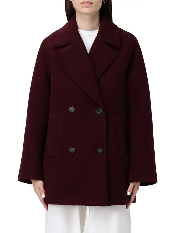 MM MAX MARA Coat - Burgundy