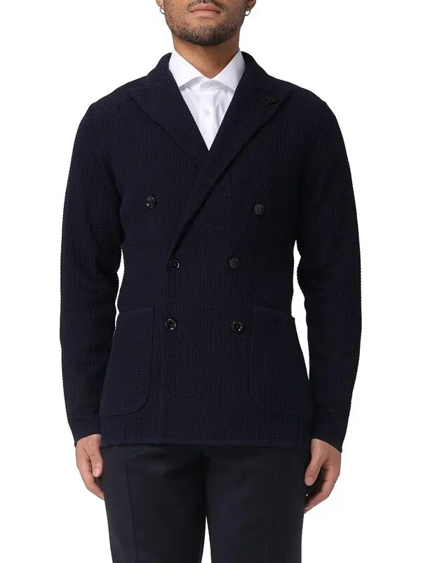 LARDINI Jacket - Navy