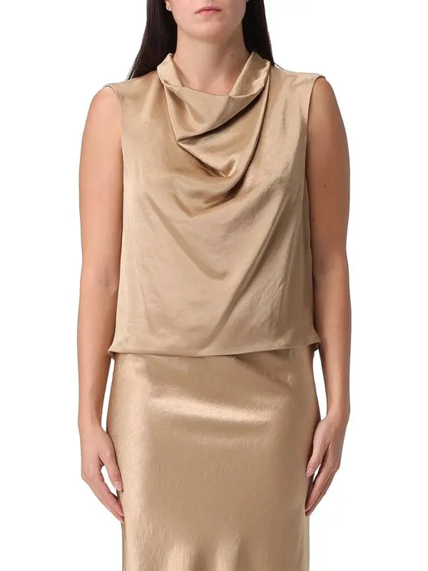 Liviana Conti Sleeveless Top - Biscuit