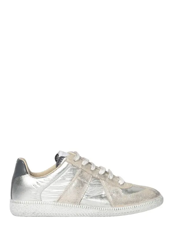 MAISON MARGIELA Low Top Sneakers - Silver