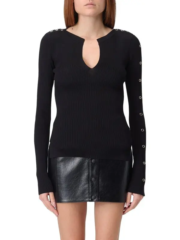 Patrizia Pepe Pullover Sweater - Black