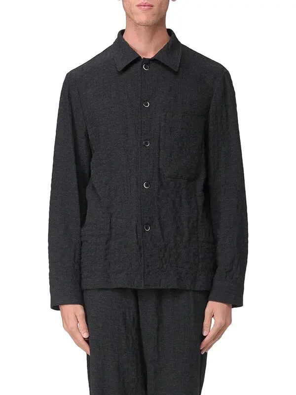 Barena Venezia Textured Jacket - Charcoal