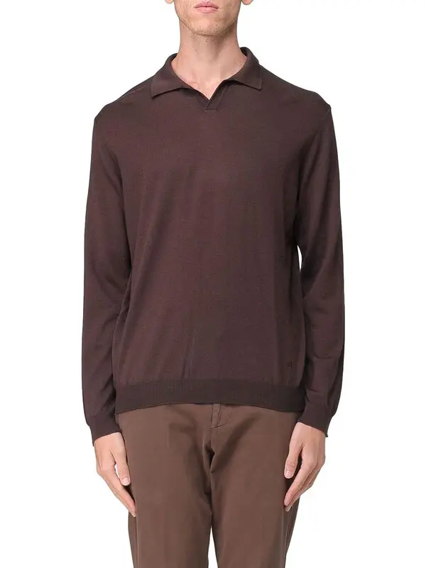 DONDUP Polo Shirt - Brown