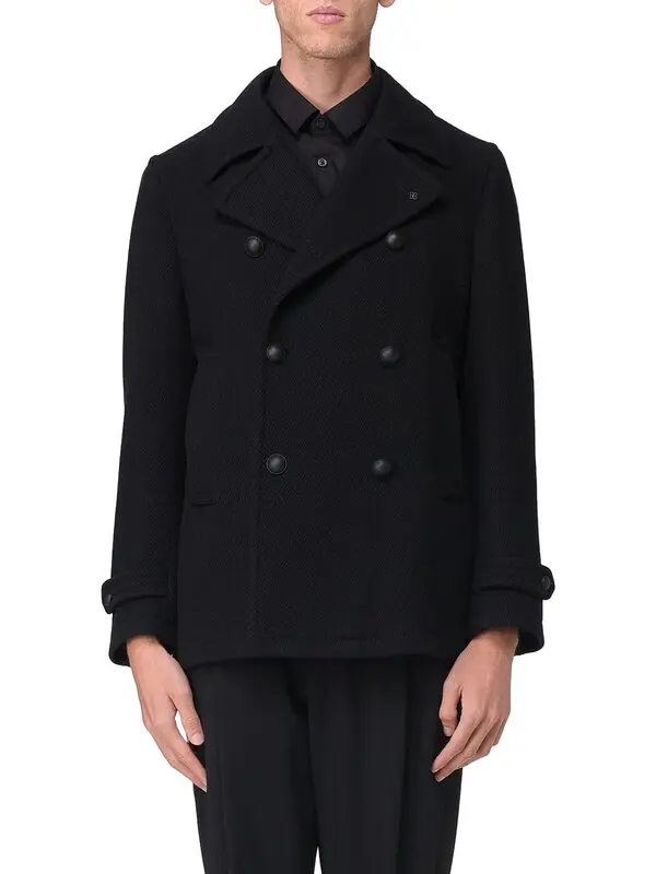 Tagliatore Double-breasted Coat - Black