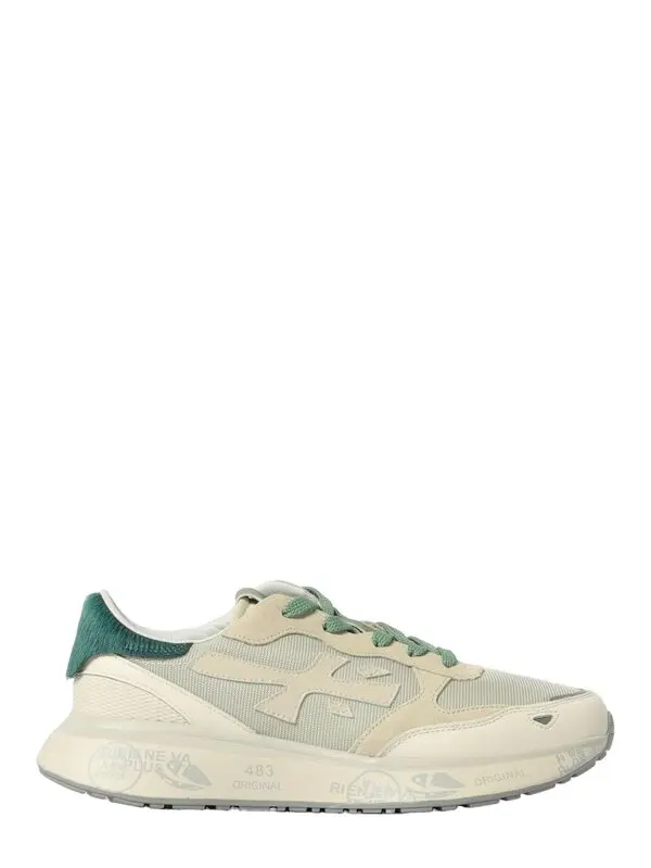 Premiata Lace-up Sneakers - Beige