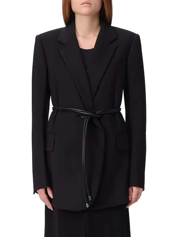 Sportmax Belted Jacket - Black