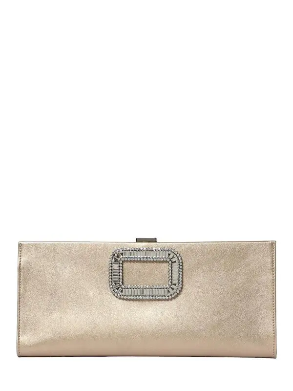 ROGER VIVIER Clutch - Yellow Cream