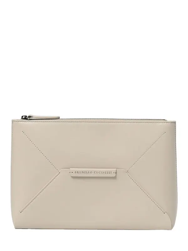 Brunello Cucinelli Clutch - Yellow Cream