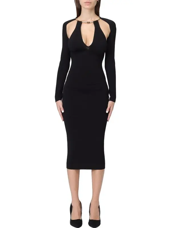 Elisabetta Franchi Sheath Dress - Black